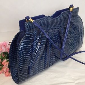 J.Renee | Bags | Vintage Blue Renee Shoulder Bag | Poshmark